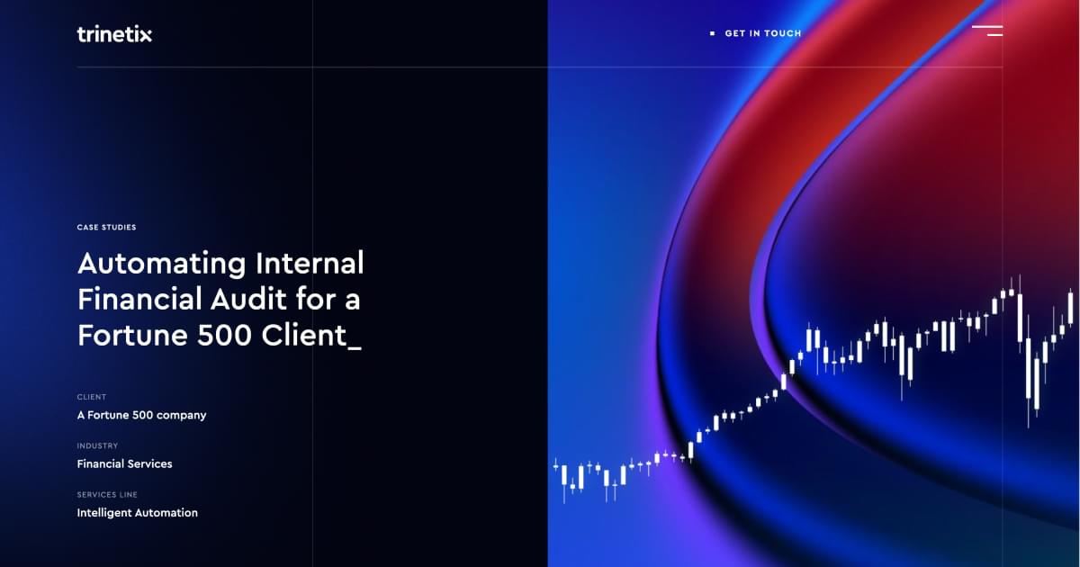 Robotic Process Automation for Financial Audit Transformation | Trinetix