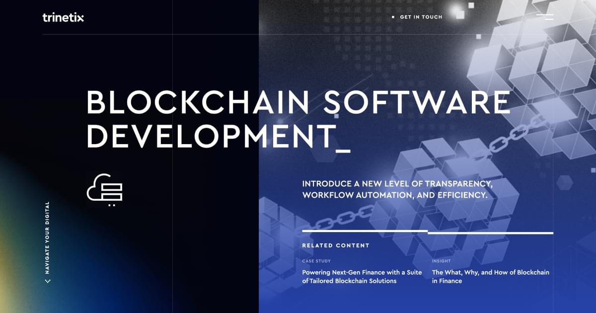 Blockchain Software Development Services | Trinetix