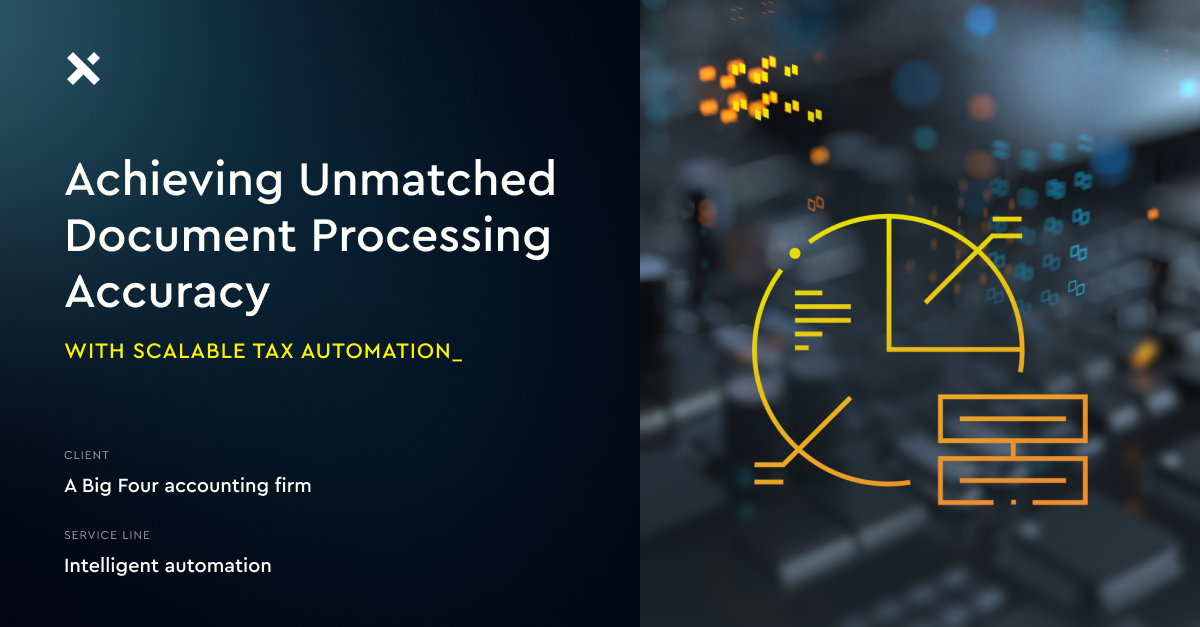 Intelligent Automation to Boost Accuracy and Efficiency of Tax Processes | Trinetix