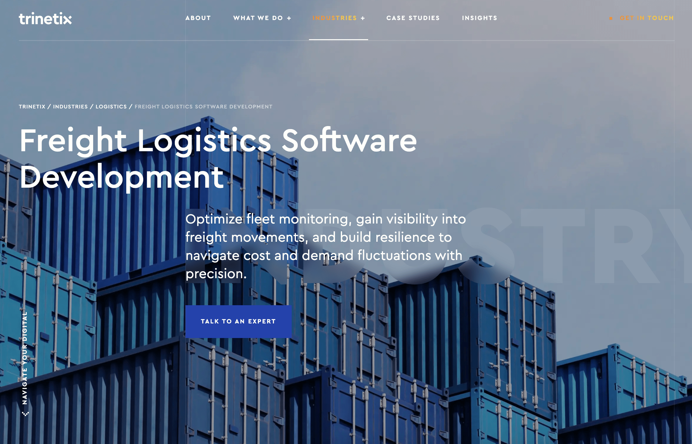 Freight Logistics Software Development Services | Trinetix