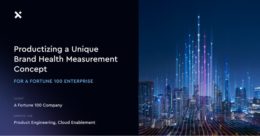 Productizing a Unique Brand Health Measurement Concept for a Fortune ...